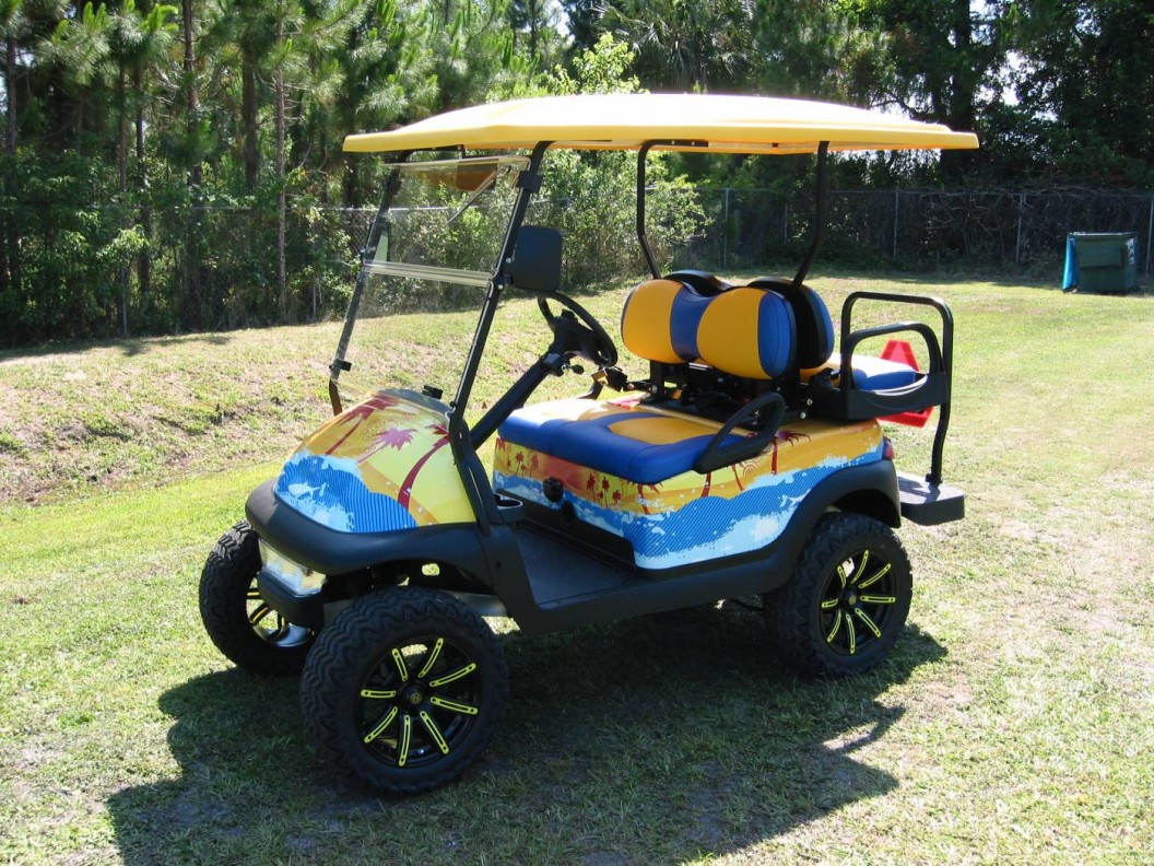 Tropical Wrap Street Legal Vehicle - One of our custom builds! - Gulf ...
